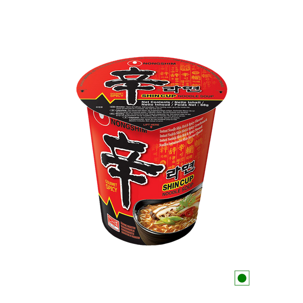 Shin Ramyun Gourmet Spicy Cup Instant KOREAN Noodle soup (68g) – MyOppa
