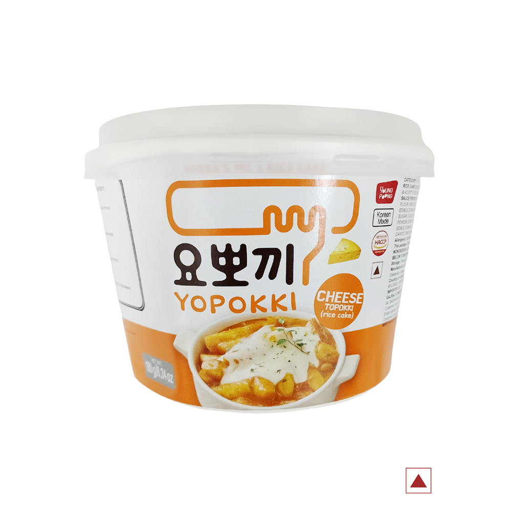 Yopokki Cheese Topokki Rice Cake Bowl 180g – MyOppa