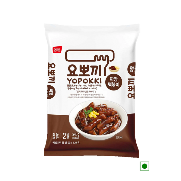 Yopokki Jjajang Topokki Korean Rice Cake 240g – MyOppa